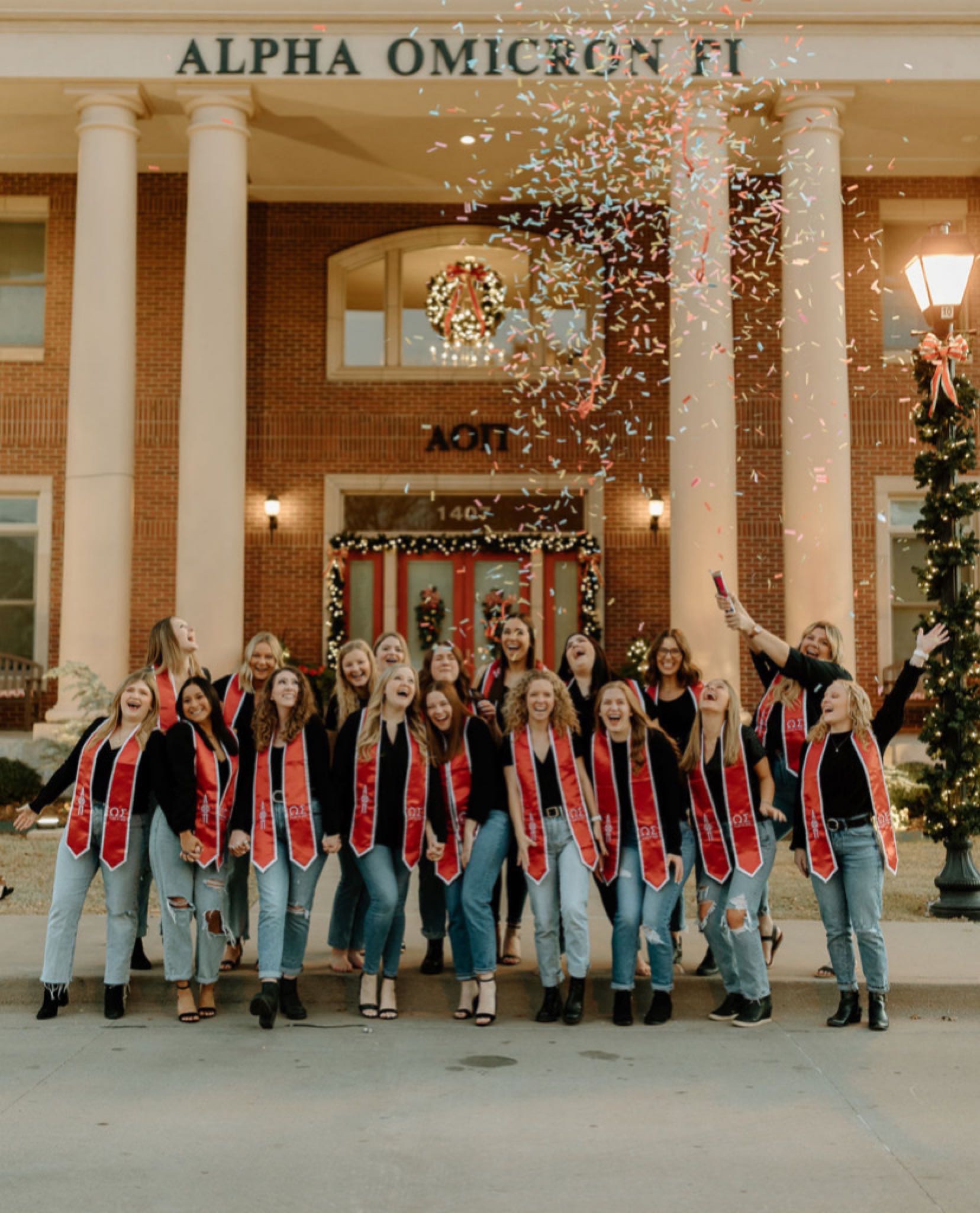 Oklahoma State University Omega Sigma Inspiring Ambition Since 1897